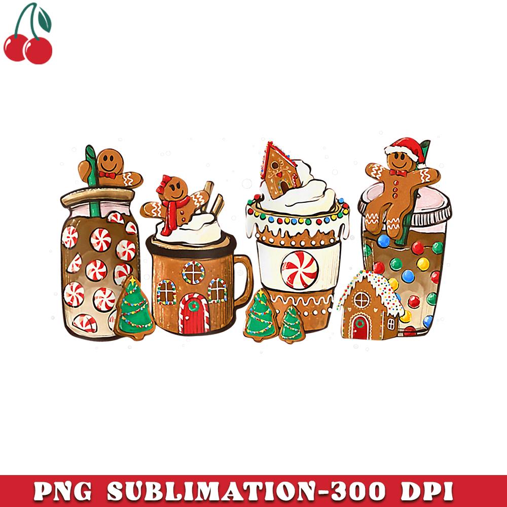 Gingerbread Cookie Christmas Coffee Cups Latte Drink Outfit | Inspire ...