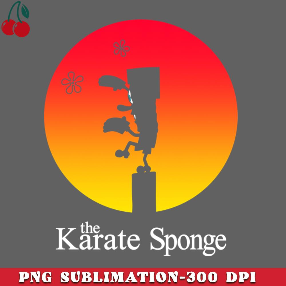 Karate Sponge Funny s Karate Movie Parody PNG Download | Inspire Uplift