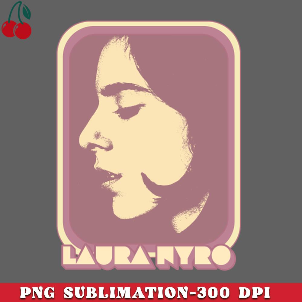 Laura Nyro Retro s Style Fan Art Design PNG Download - Inspire Uplift