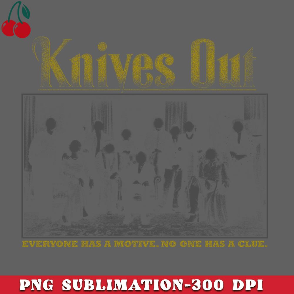 KNIVES OUT BLACK PNG Download | Inspire Uplift