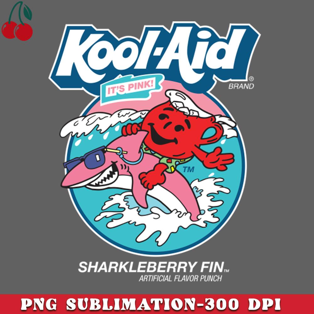 Kool Aid Sharkleberry Fin Dark PNG Download | Inspire Uplift