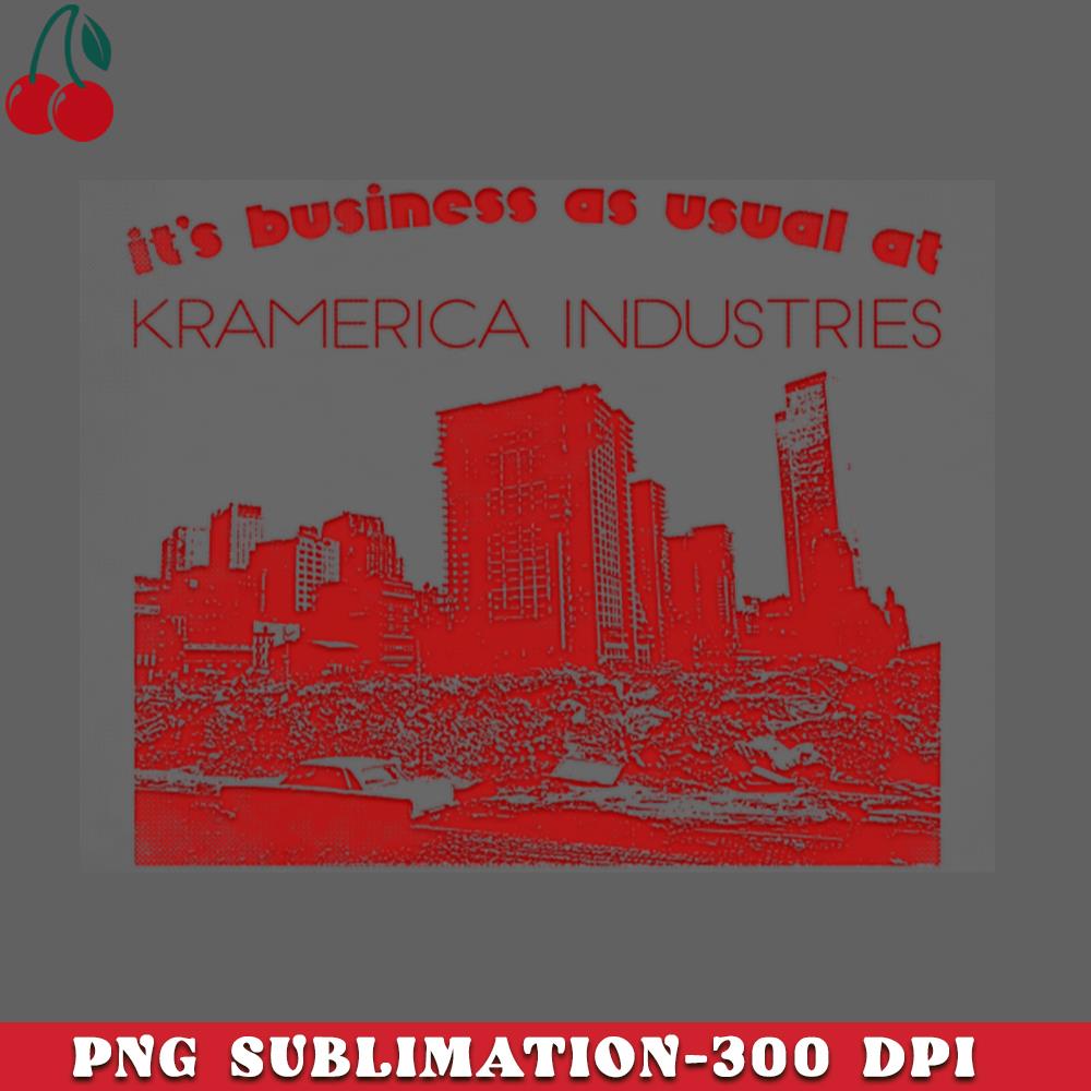 Kramerica Industries Faded s Style Logo Original Design PNG | Inspire ...