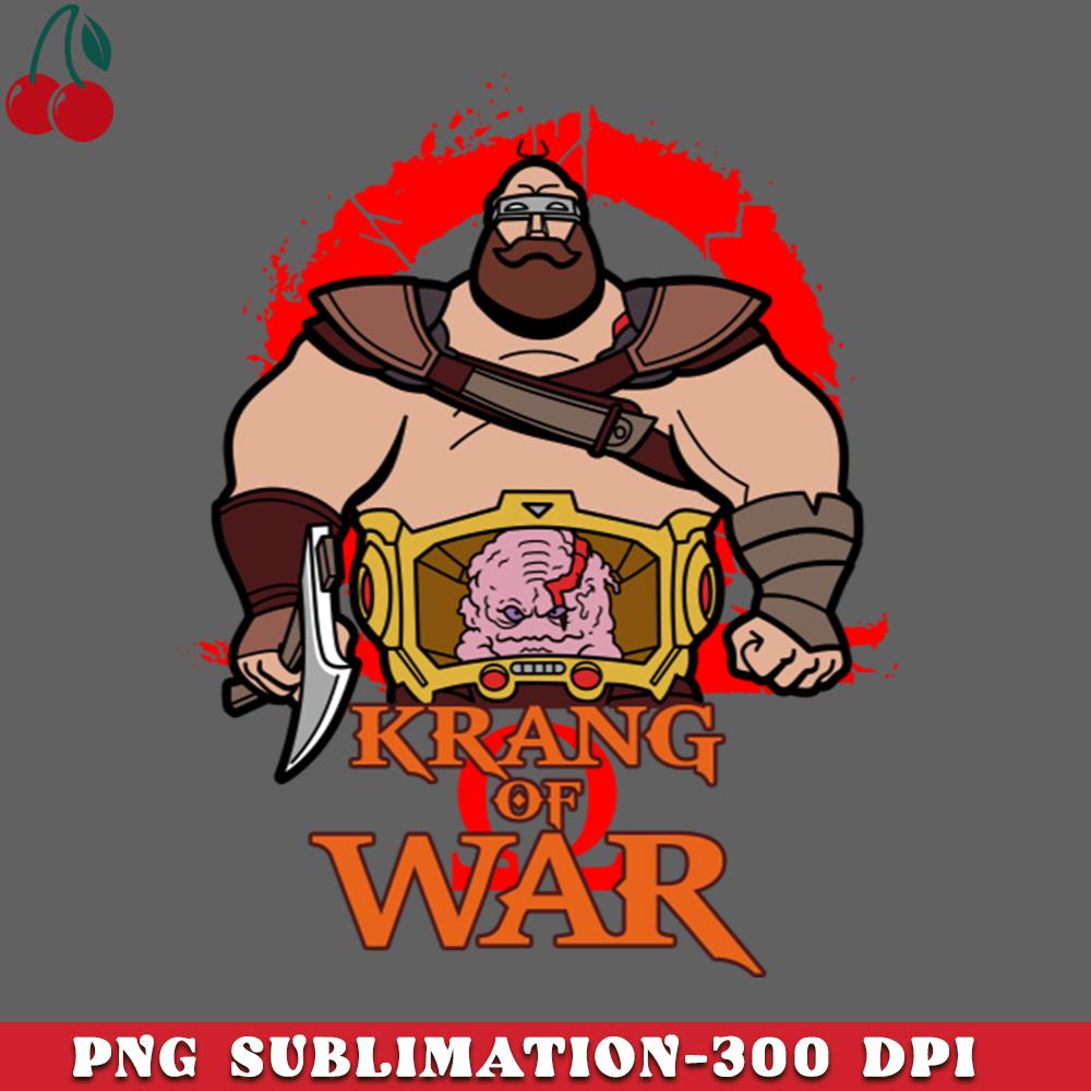 Krang Of War Funny TMNT Krang Kratos God War Mashup PNG Down | Inspire ...