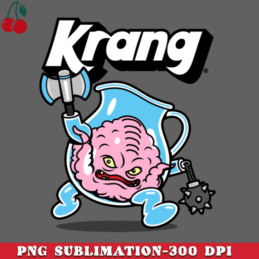 KrangAid TMNT Ninja Turtles Villain Krang s Logo Parody PNG | Inspire ...
