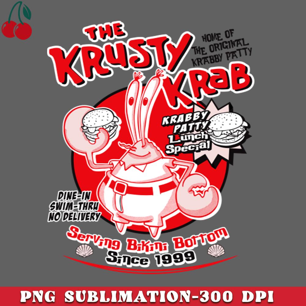 Krusty Krab Poster Special PNG Download - Inspire Uplift