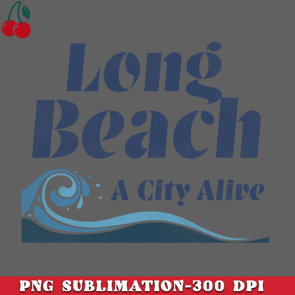 Long Beach A City Alive PNG Download | Inspire Uplift