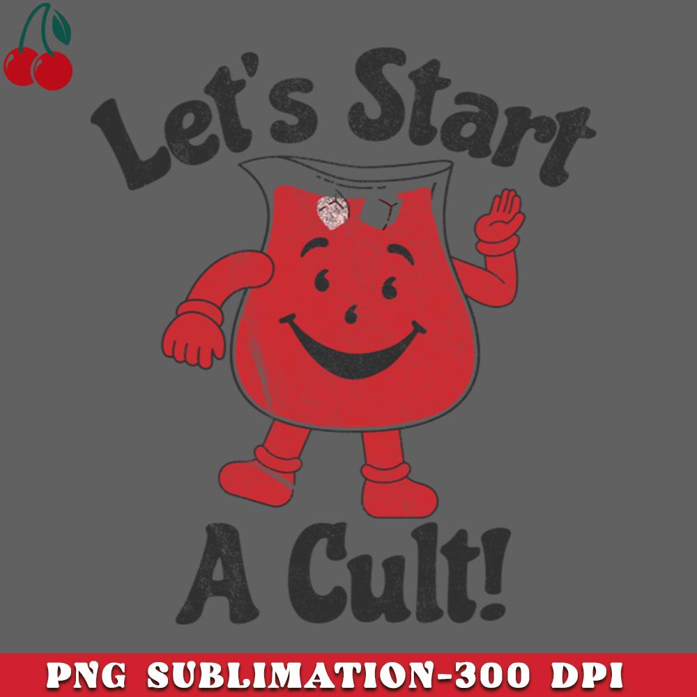 lets start a cult classic vintage PNG Download - Inspire Uplift