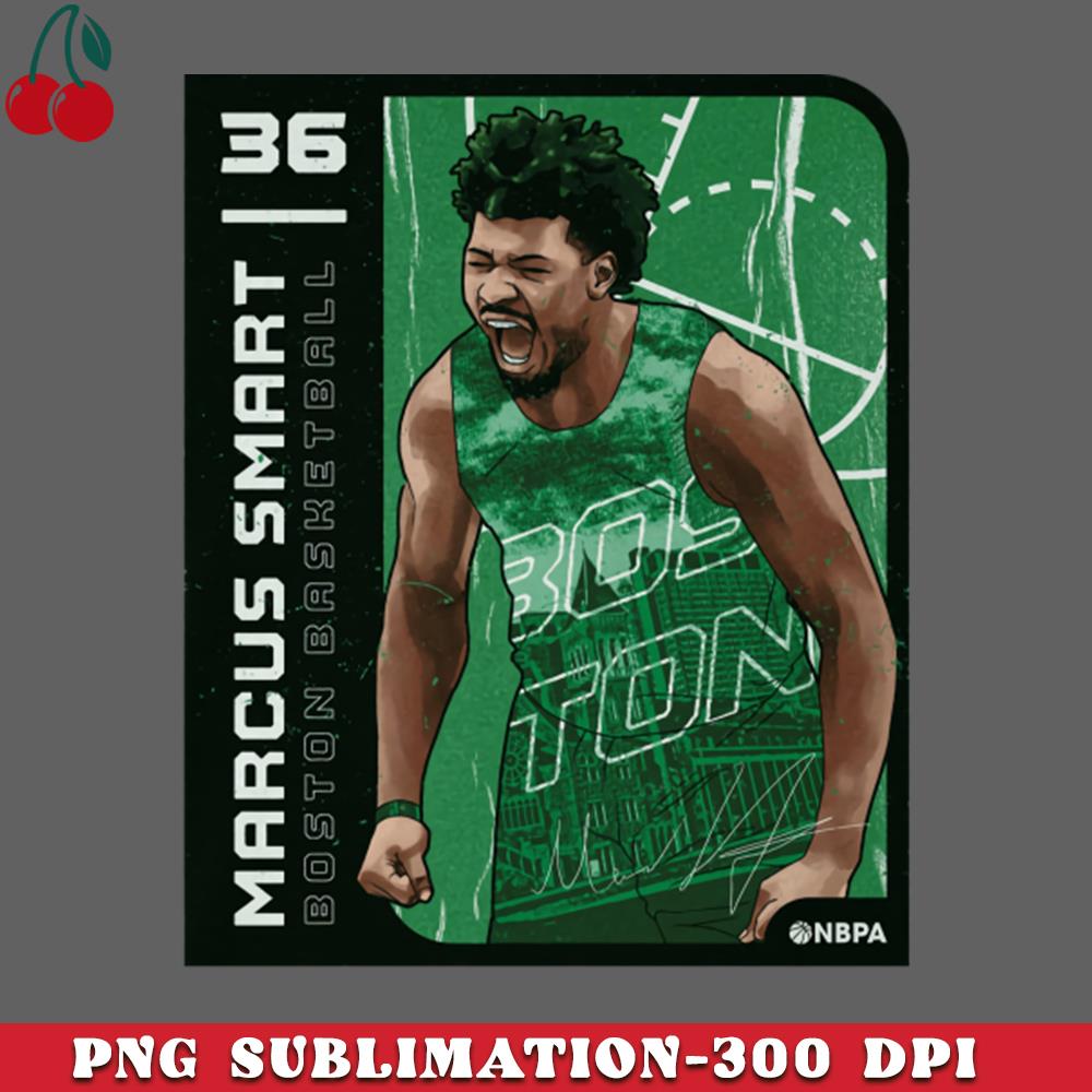 Marcus Smart Boston Card PNG Download | Inspire Uplift