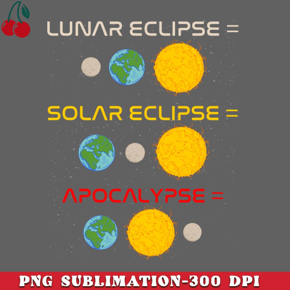 Lunar Eclipse Solar Eclipse Apocalypse PNG Download | Inspire Uplift