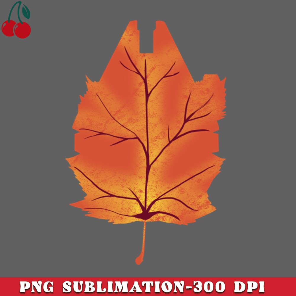 Millennium Fall Icon Scifi Inspired Maple Leaf Spaceship PNG | Inspire ...