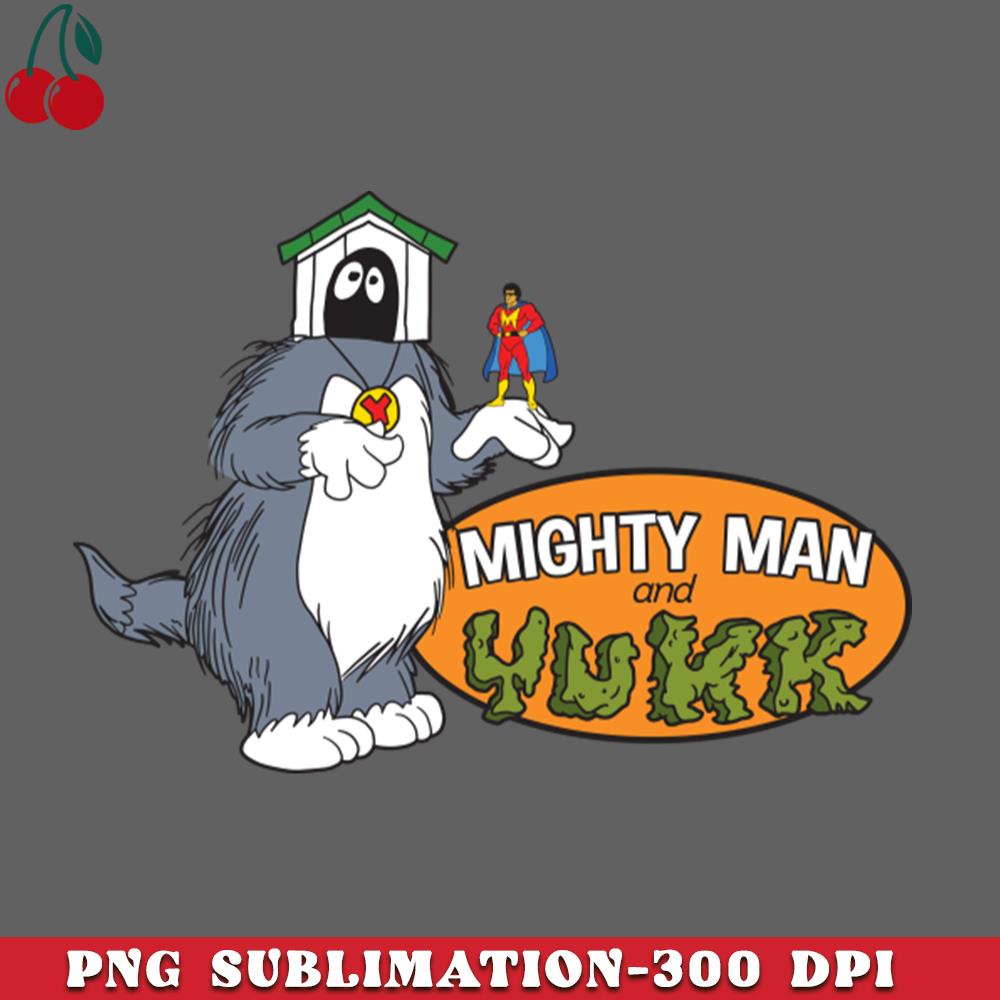 Mighty Man And Yukk PNG Download | Inspire Uplift