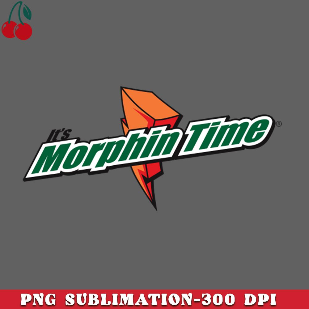 Mighty Power Drink s Superhero Morphin Time Quote Logo Parod | Inspire ...