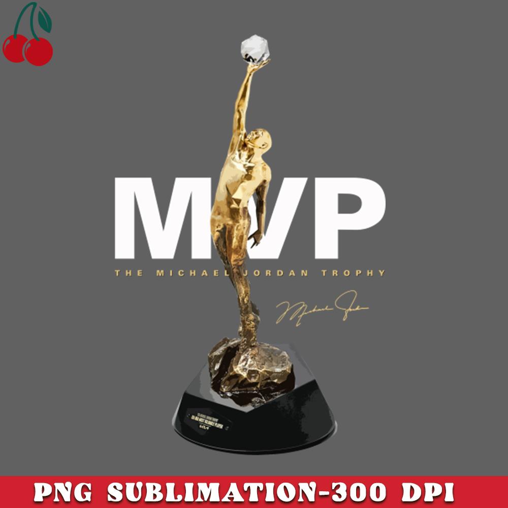 Michael Jordan MVP Trophy PNG Download - Inspire Uplift