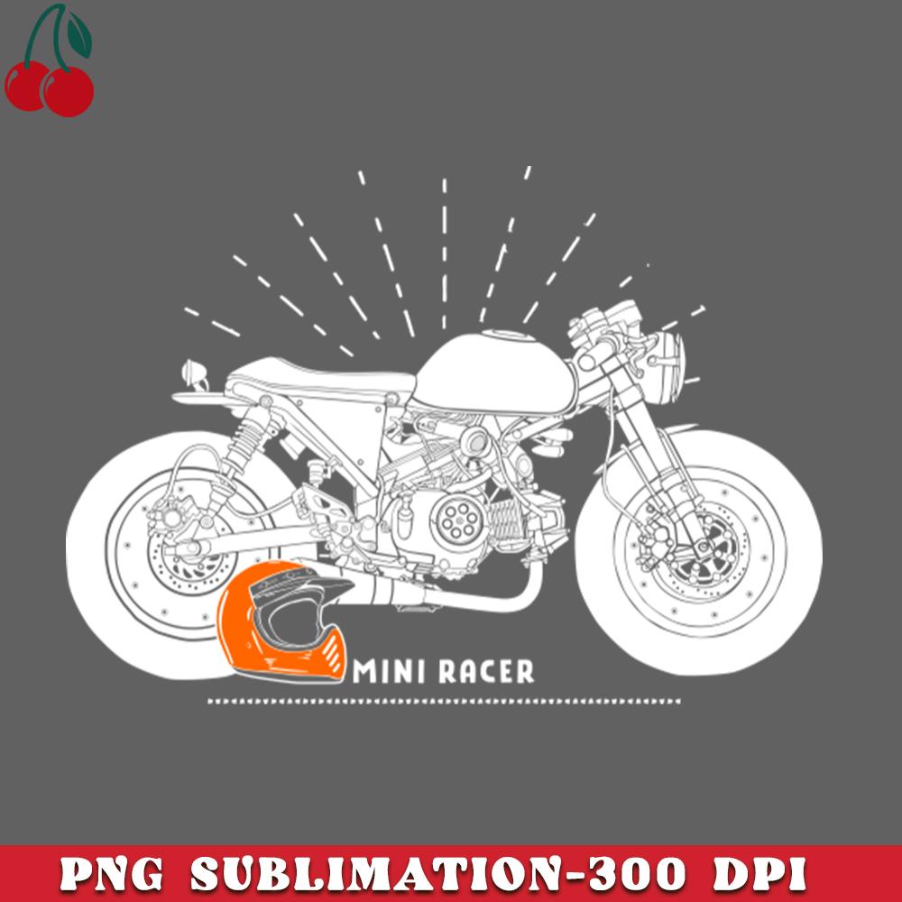 Mini Bike Caferacer PNG Download - Inspire Uplift
