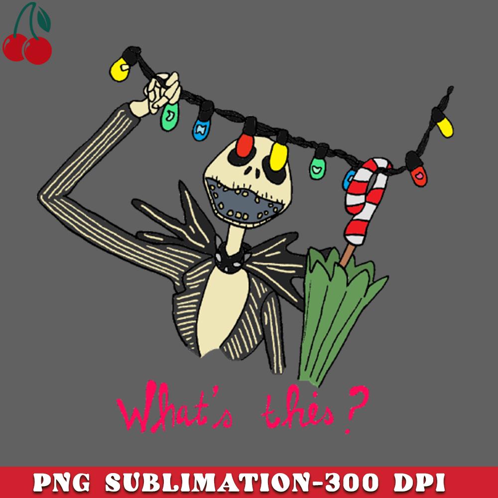 Nightmare before Christmas Whats this PNG Download | Inspire Uplift