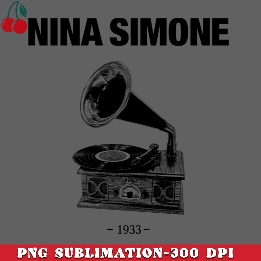 Nina Simone Record Player Logo PNG Download - Inspire Uplift