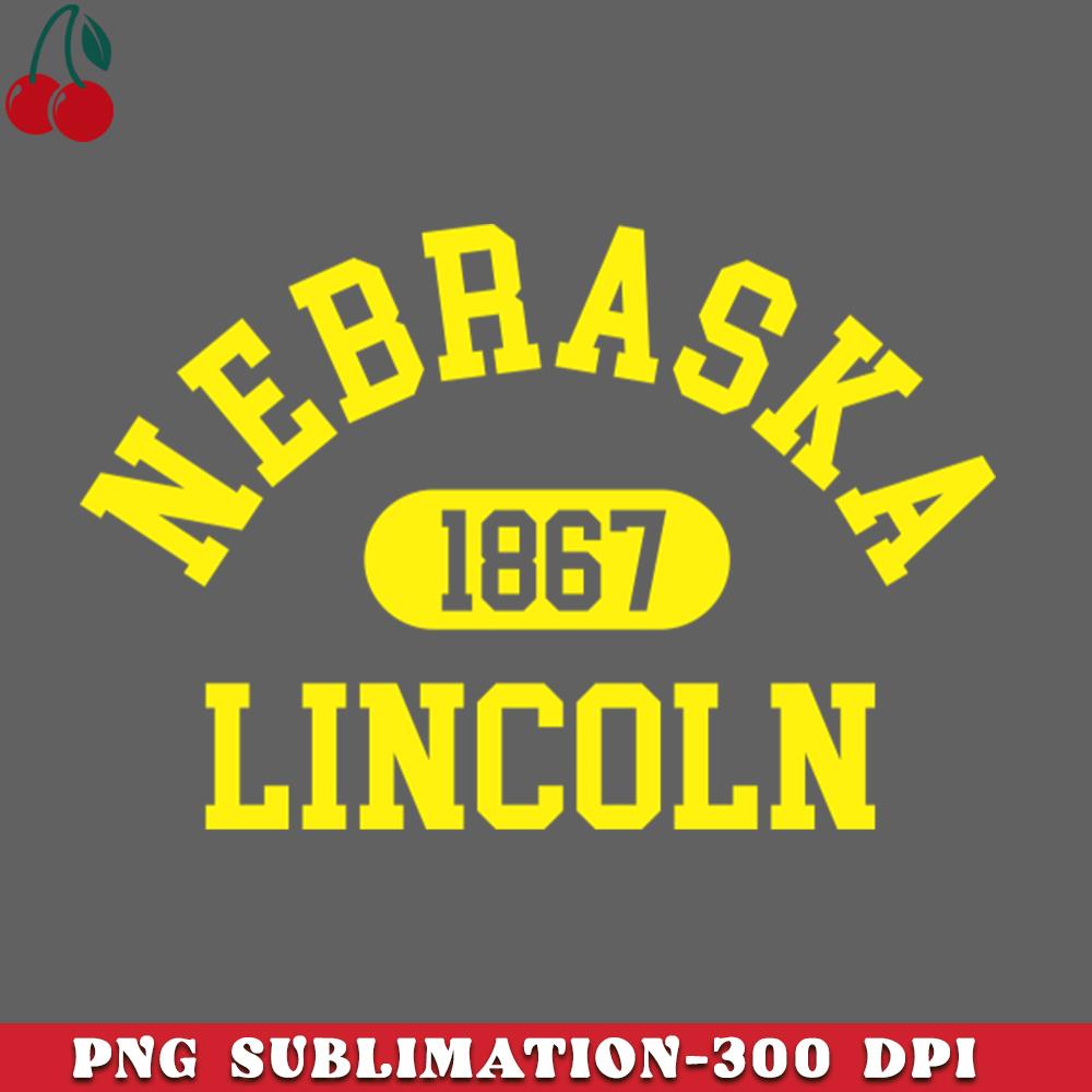 Nebraska Vintage Logo Black ver PNG Download | Inspire Uplift