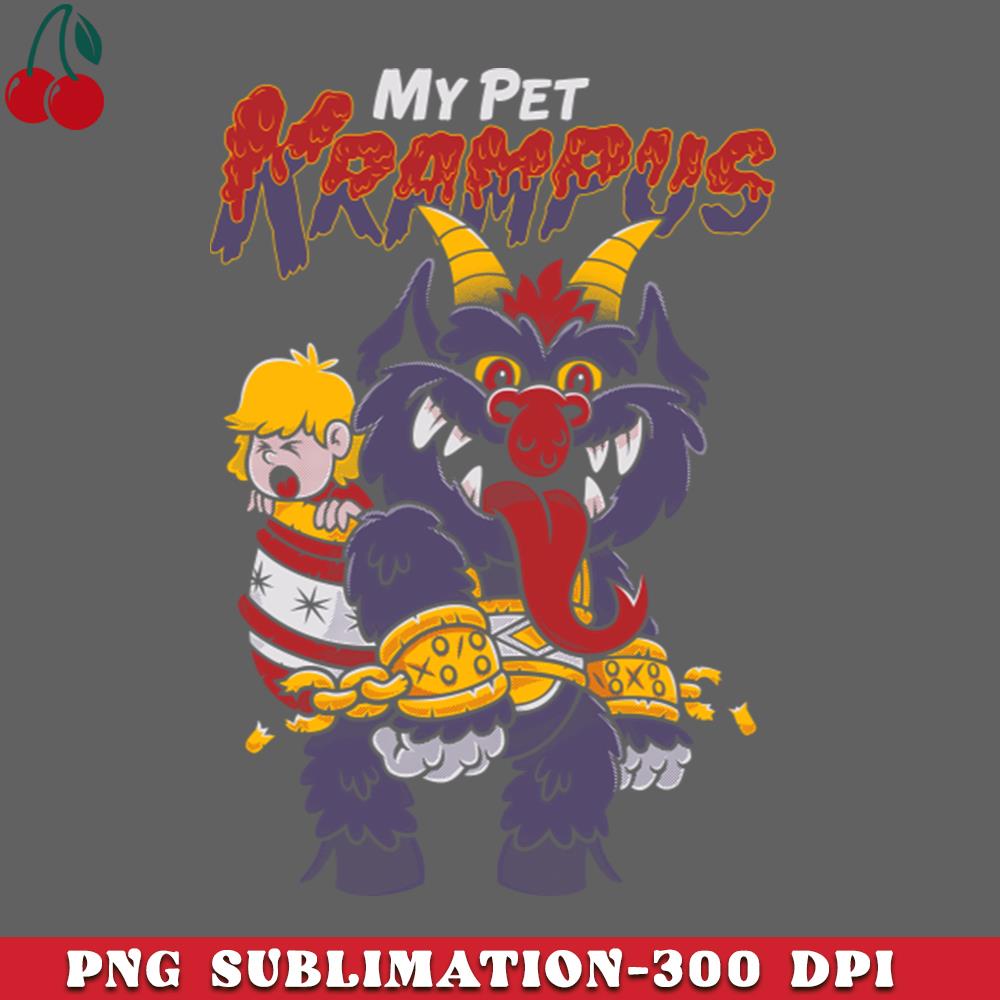 My Pet Krampus Retro s Toy Creepy Cute Christmas Cartoon P | Inspire Uplift