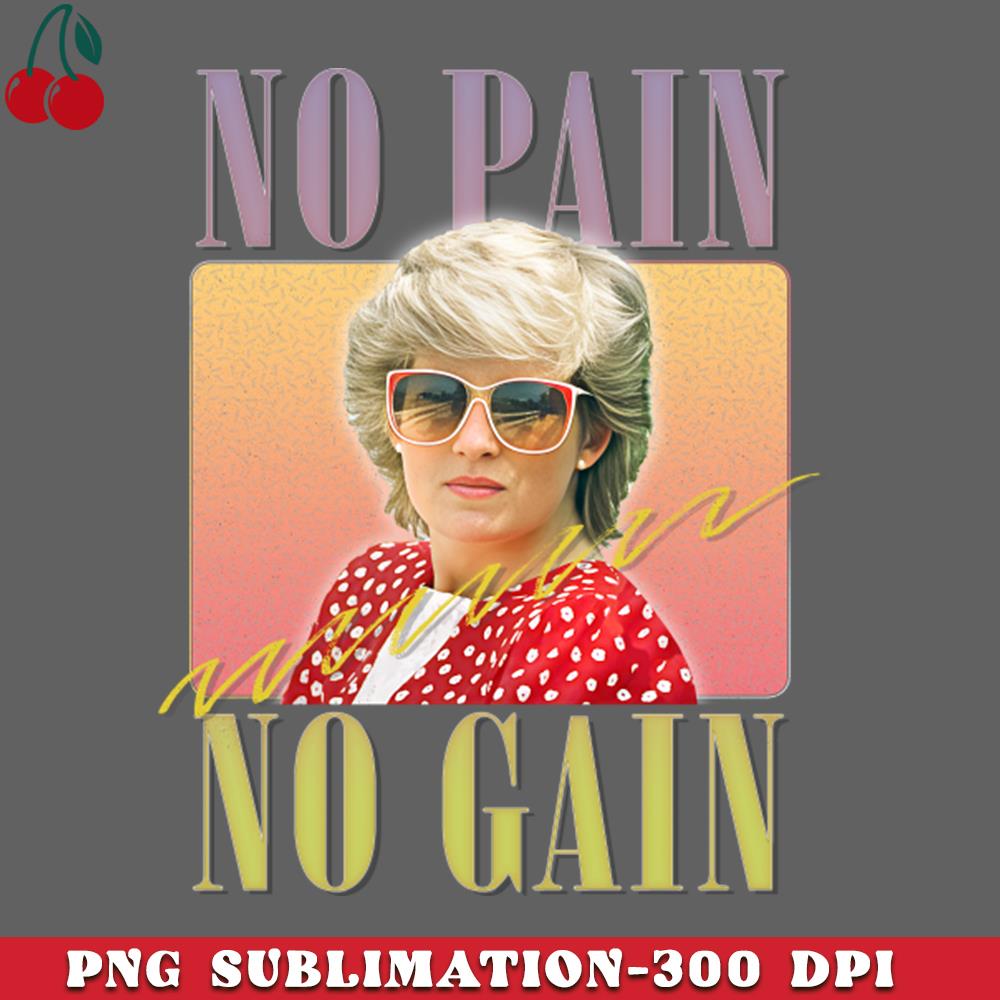 No Pain No Gain PNG Download | Inspire Uplift