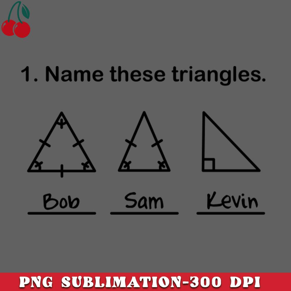 Name These Triangles PNG Download - Inspire Uplift