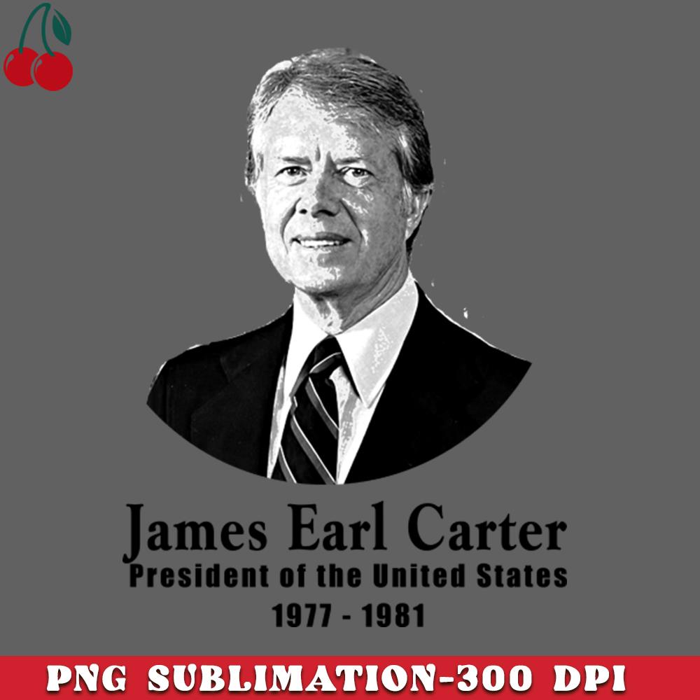 PRESIDENT JIMMY CARTER James Earl Carter PNG Download | Inspire Uplift