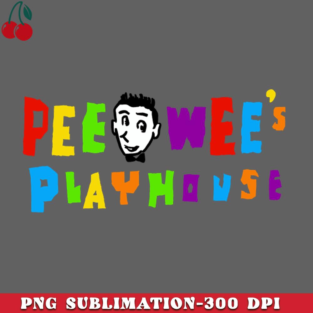 PeeWees Playhouse Rainbow Logo PNG Download | Inspire Uplift