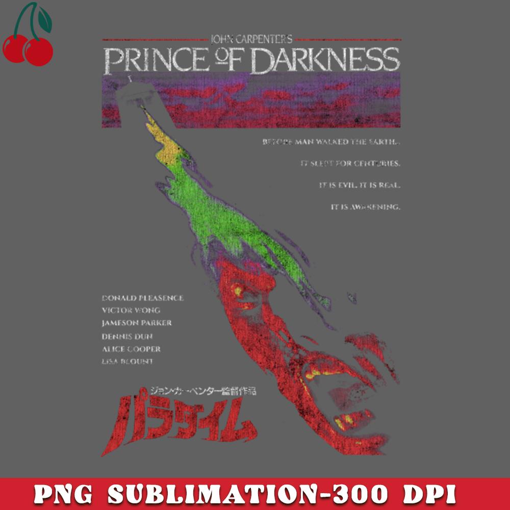 Prince Of Darkness DISTRESSED John Carpenter Horror Classic | Inspire Uplift