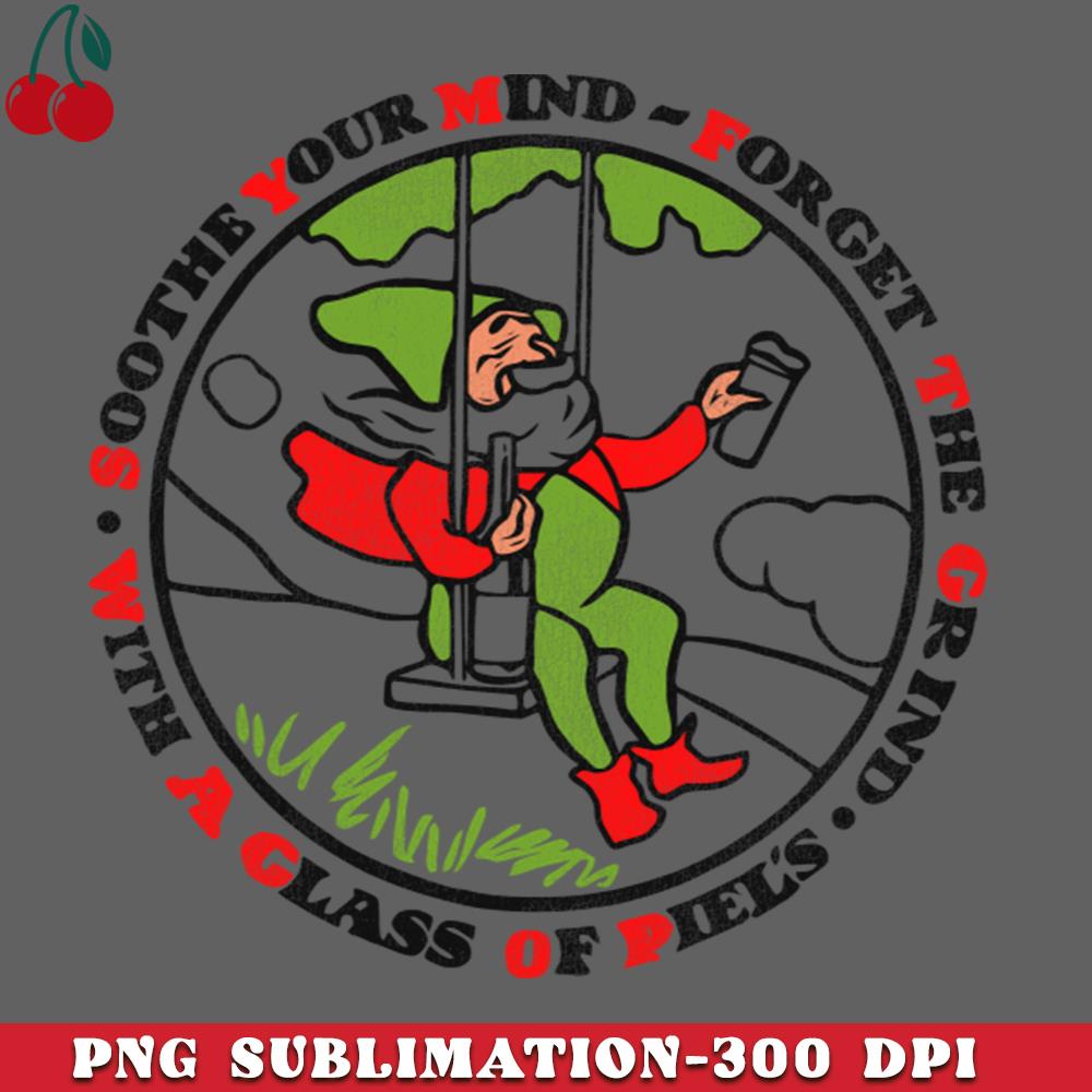Piels Lager Gnome Retro Defunct Beer PNG Download | Inspire Uplift