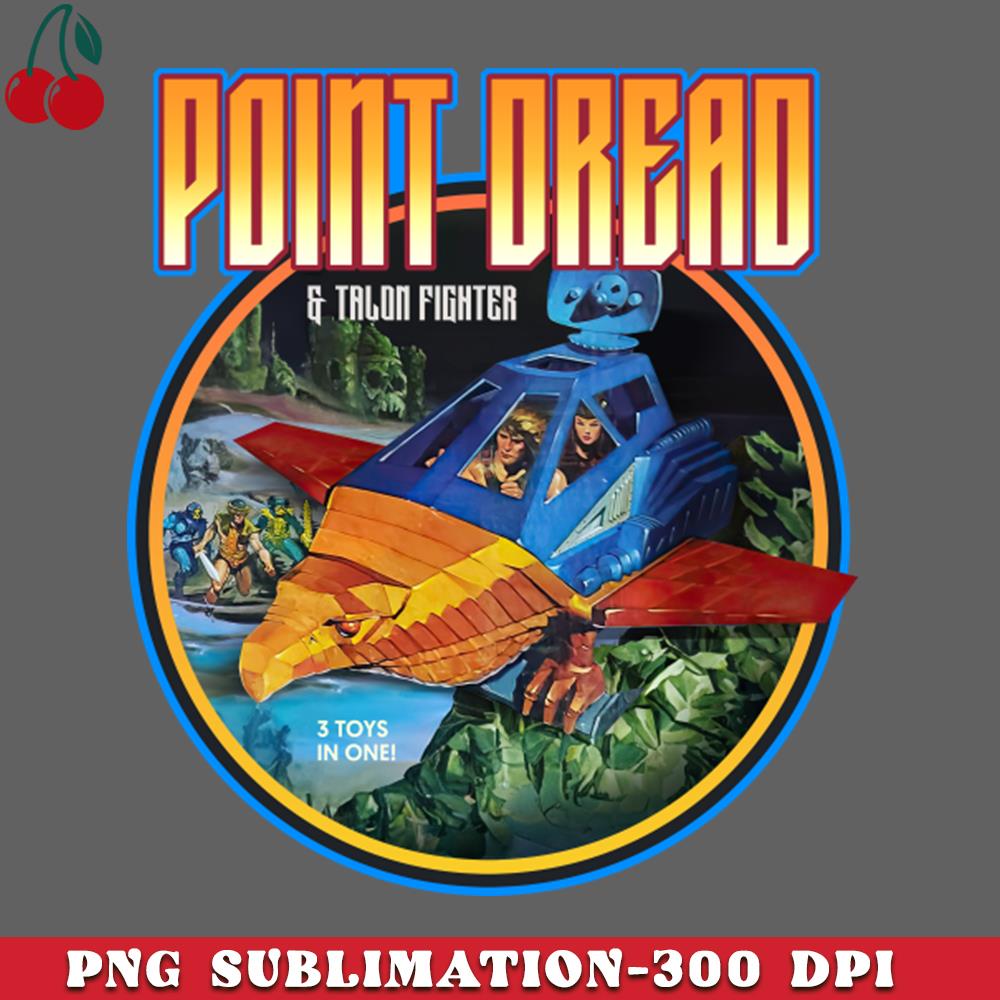 Point Dread and Talon Fighter Vintage PNG Download | Inspire Uplift