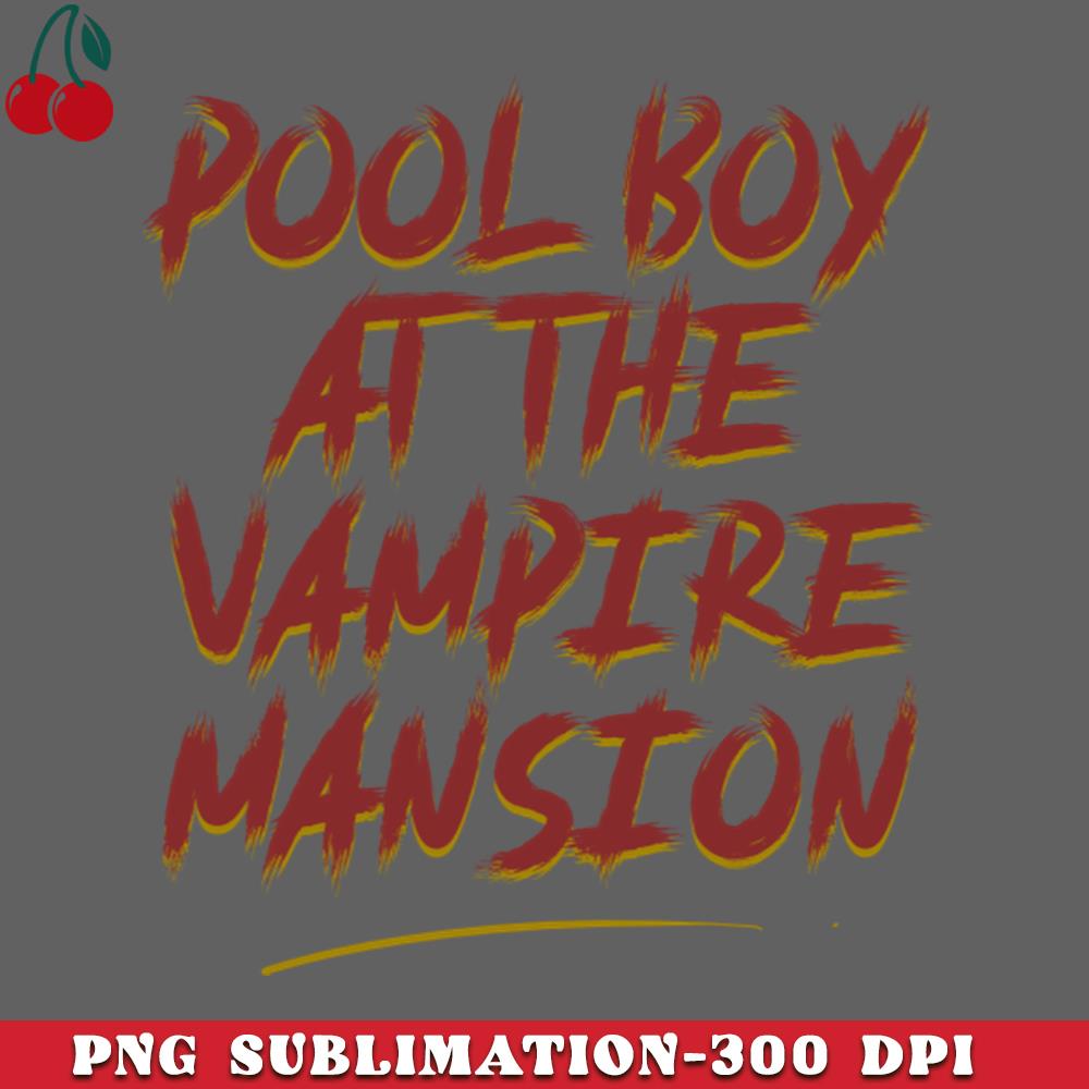 Pool Boy At The Vampire Mansion PNG Download - Inspire Uplift
