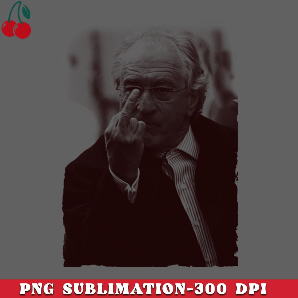 Robert De Niro middle finger PNG Download | Inspire Uplift