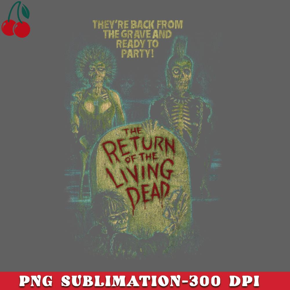 Return of the living dead tarman zombies PNG Download | Inspire Uplift