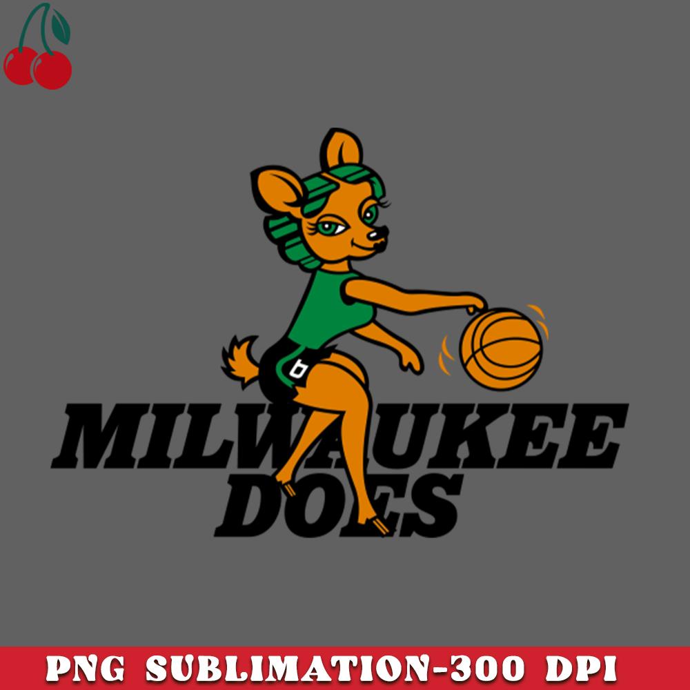 Retro Milwaukee Does Basketball Fan Design PNG Download | Inspire Uplift