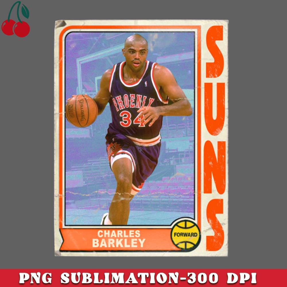 Retro Sir Charles Trading Card PNG Download | Inspire Uplift