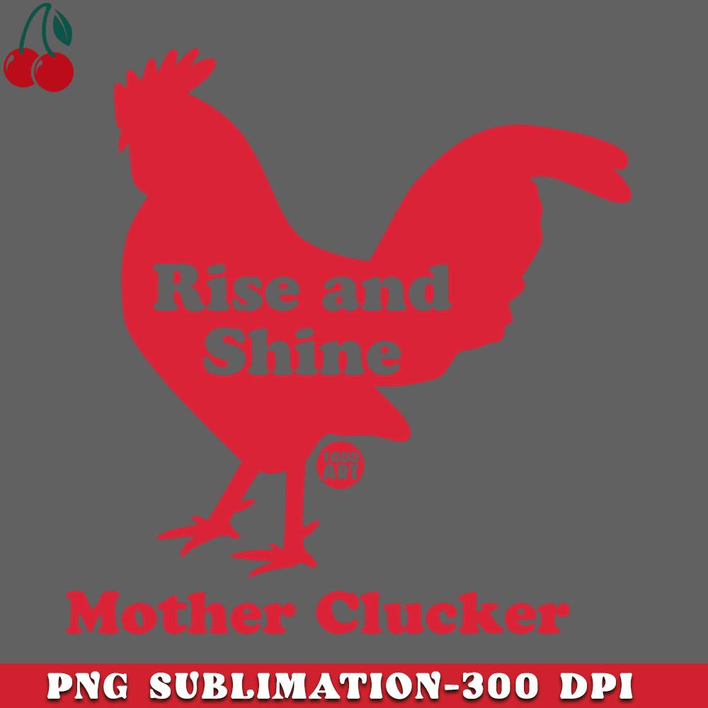 RISE AND SHINE PNG Download | Inspire Uplift