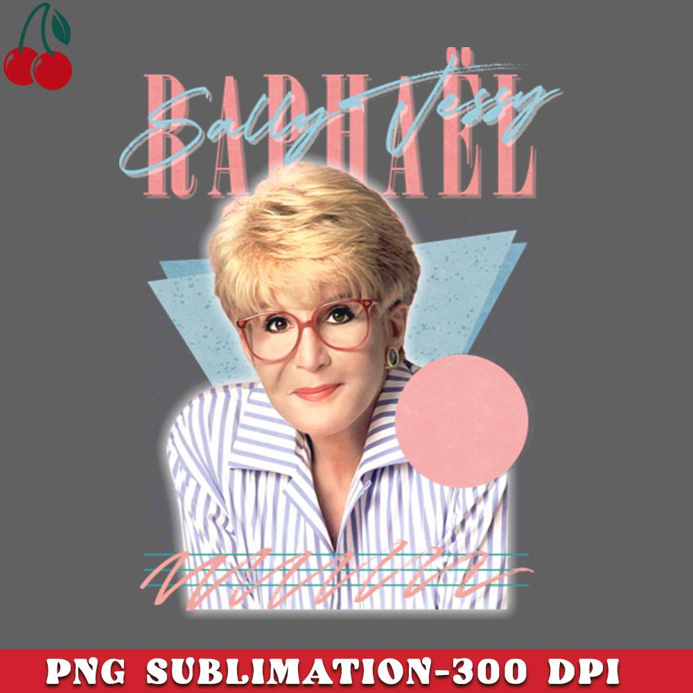 Sally Jessy Raphal Retro s Style Fan Design PNG Download | Inspire Uplift