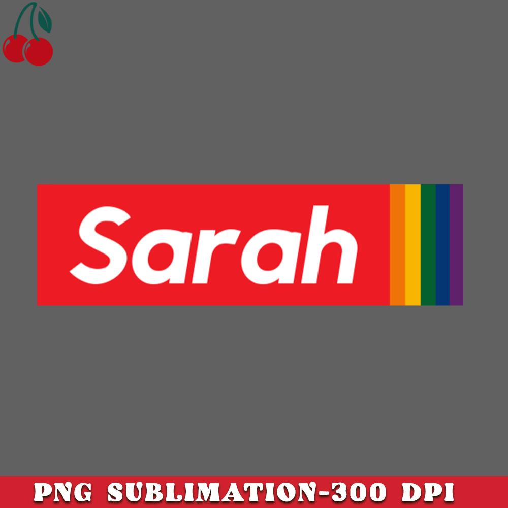 Sarah pride month PNG Download - Inspire Uplift