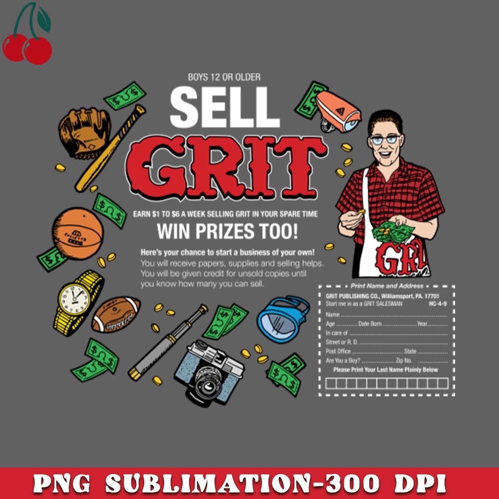 Sell Grit Magazine Comics PNG Download | Inspire Uplift
