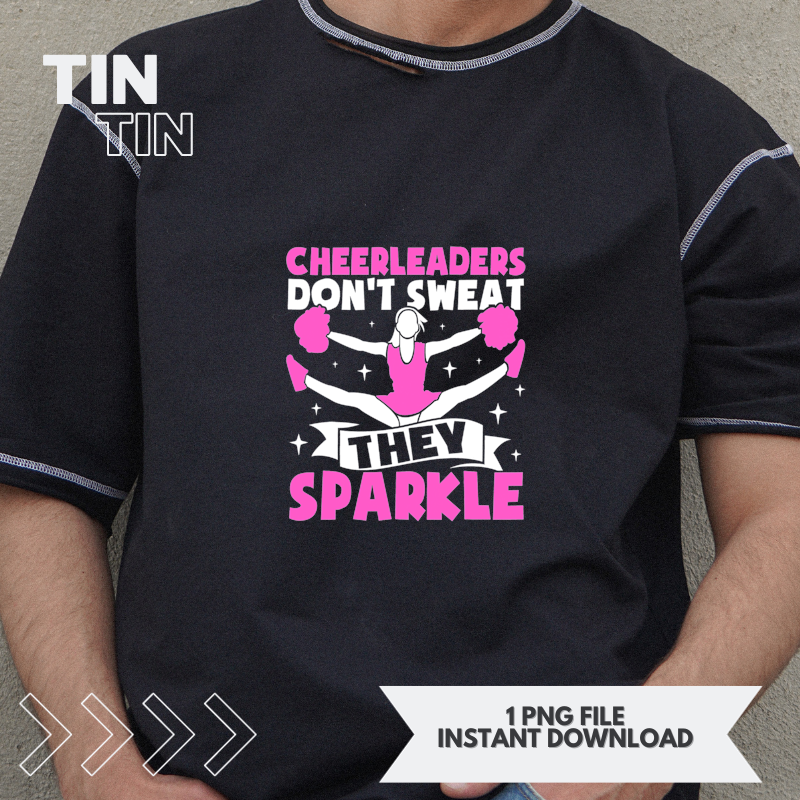 Cheerleading Cheerleader Cheer Cheerleaders Dont Sweat | Inspire Uplift