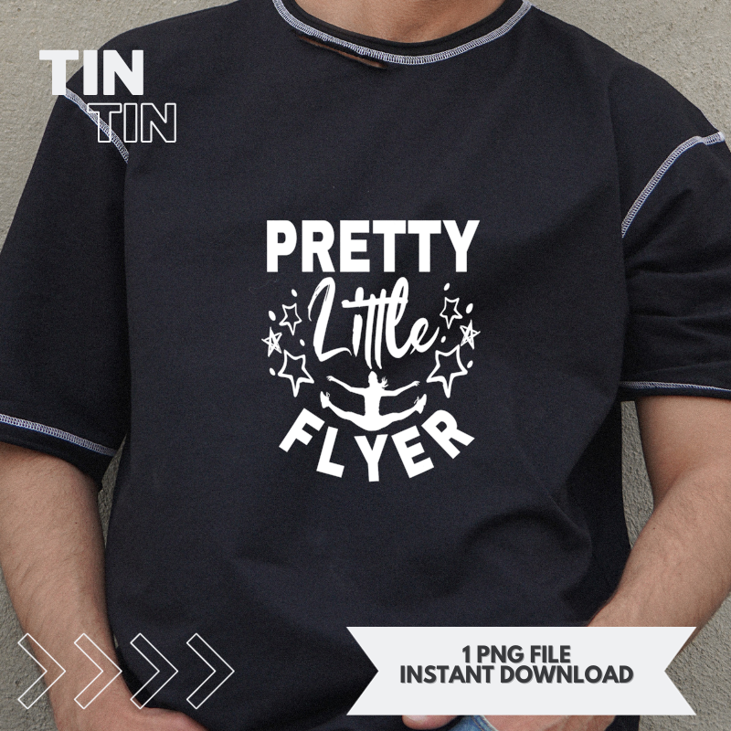 Cheerleading Cute Cheer Pretty Little Flyer Cheerleader | Inspire Uplift