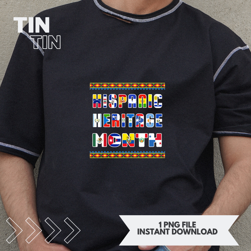 Hispanic Heritage Month Spanish Countries Flags | Inspire Uplift