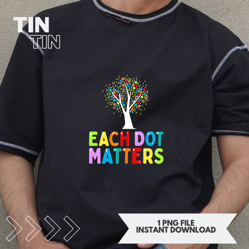International Dot Day Each Dot Matters Unity Tree Polka Dot | Inspire ...