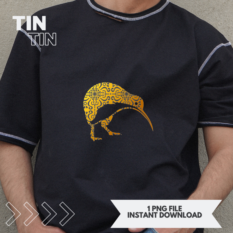 Maori Kiwi Tribal Aboriginal New Zealand Bird Art 2Gift | Inspire Uplift