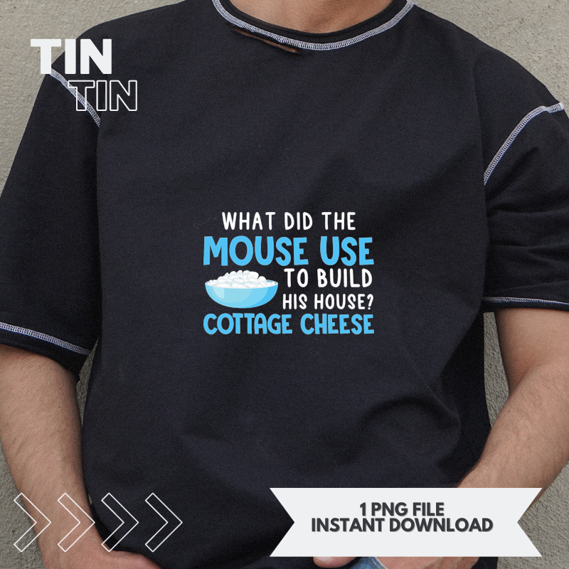 MOUSE BUILD HIS HOUSE COTTAGE CHEESE Gifts | Inspire Uplift