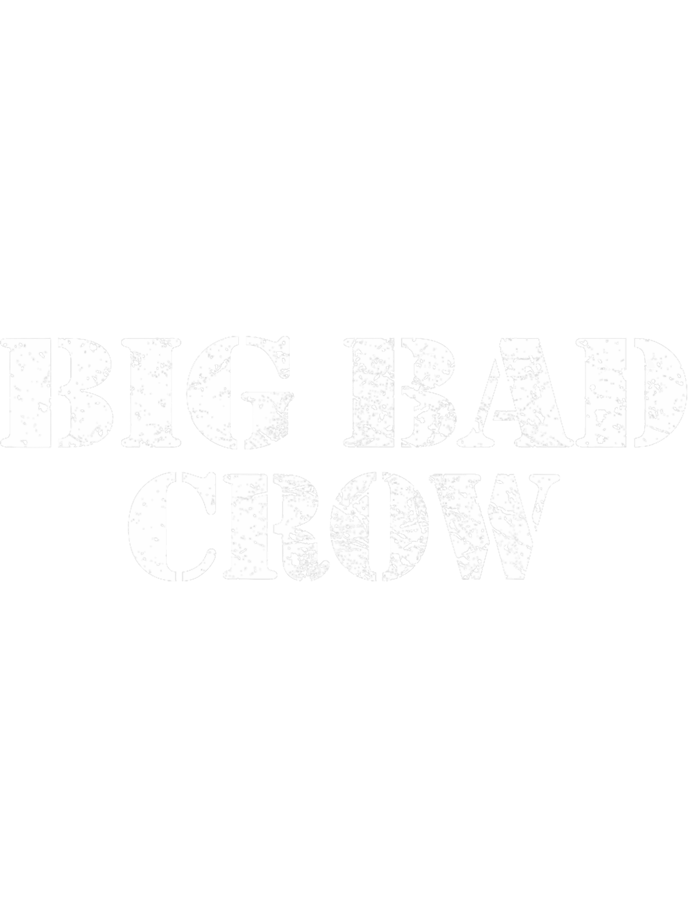 Big Bad and Crow Funny Crows PNG T-Shirt | Inspire Uplift