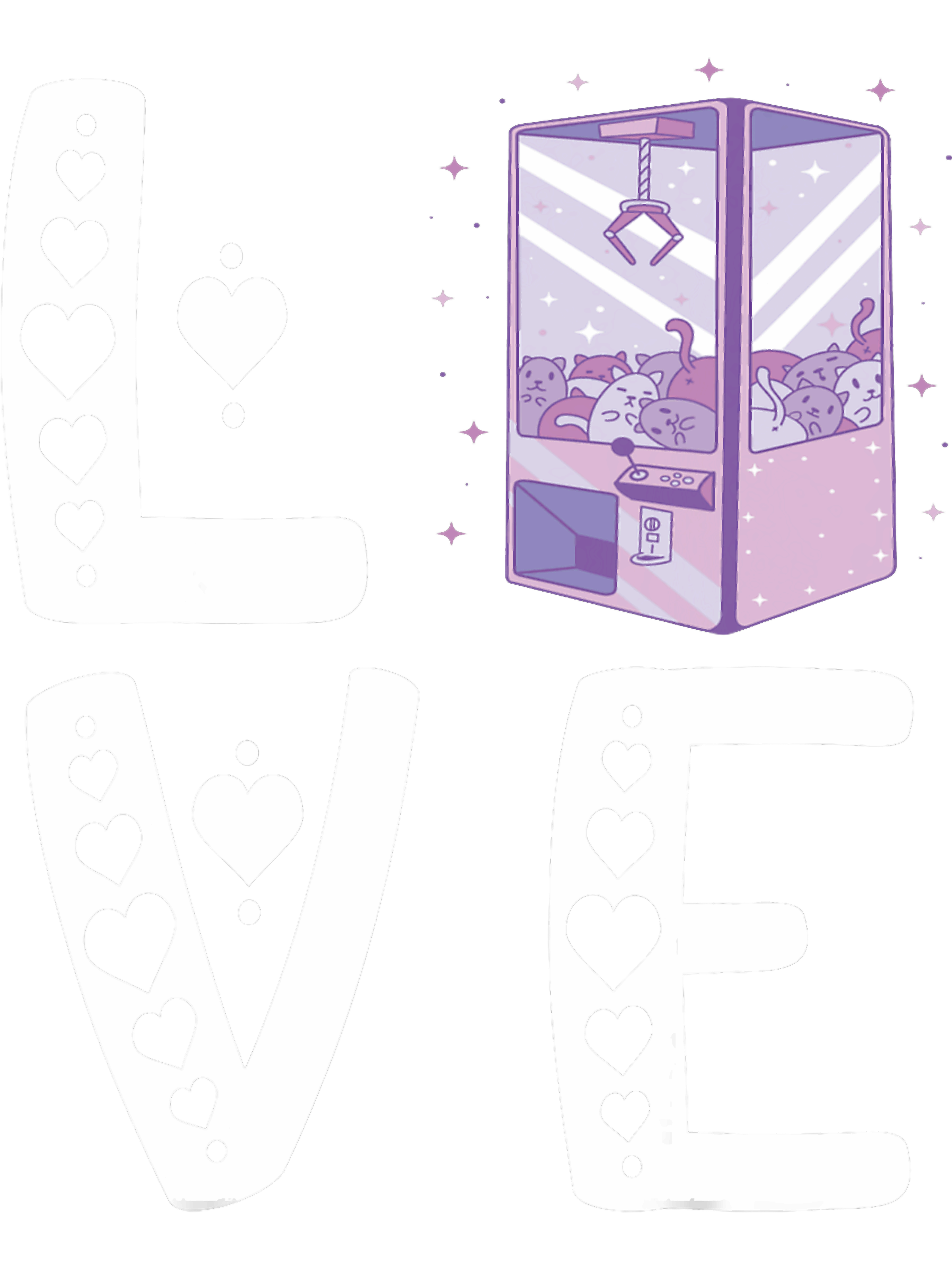 Claw Machine Arcade Gamer Love Skill Crane Lover Crane Game | Inspire ...