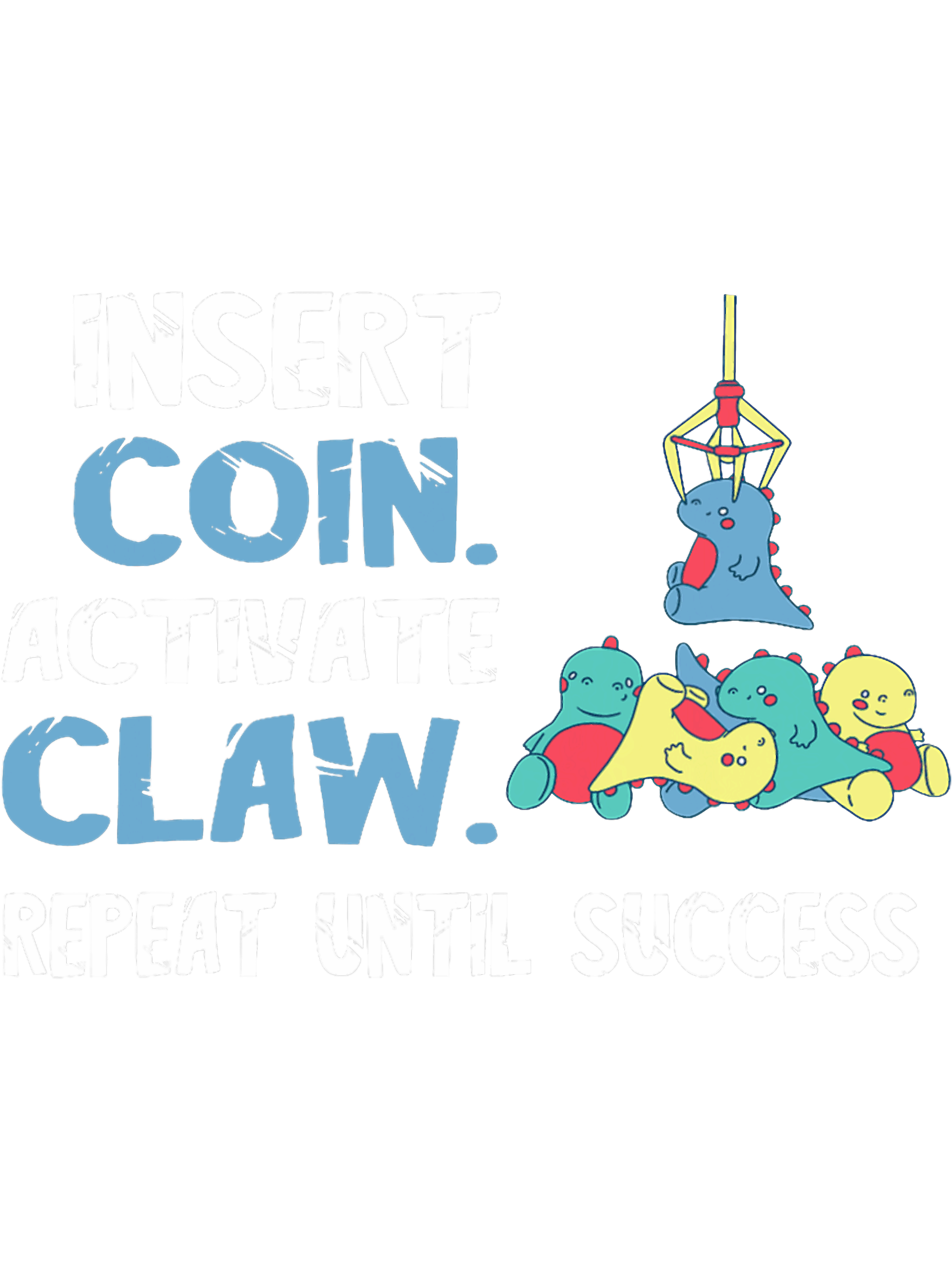 Claw Machine Crane Game Arcade Gamer Insert Coin Activate 21 | Inspire ...