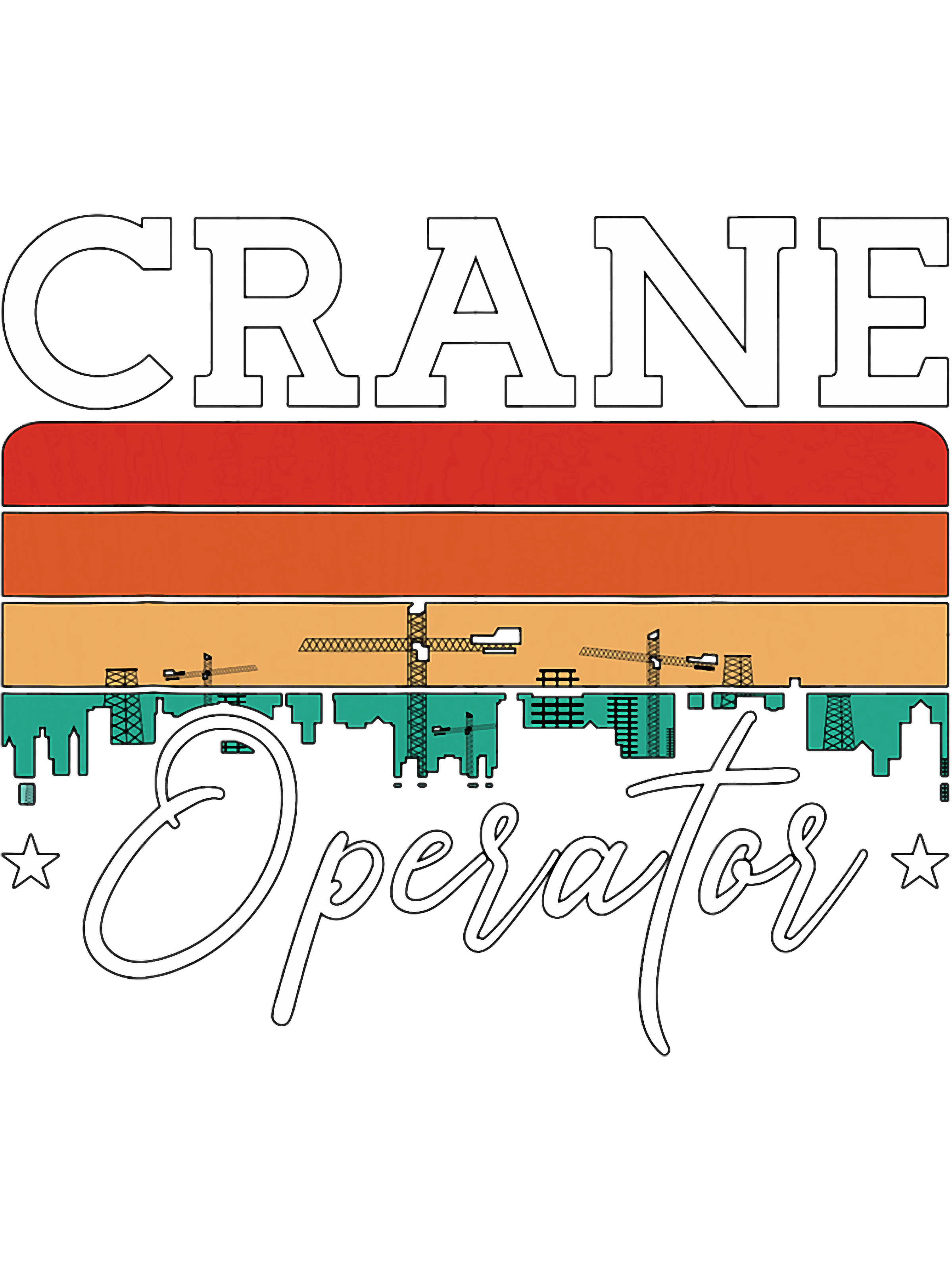 Crane Operator Quote Construction Workers Retro Crane Driver | Inspire ...