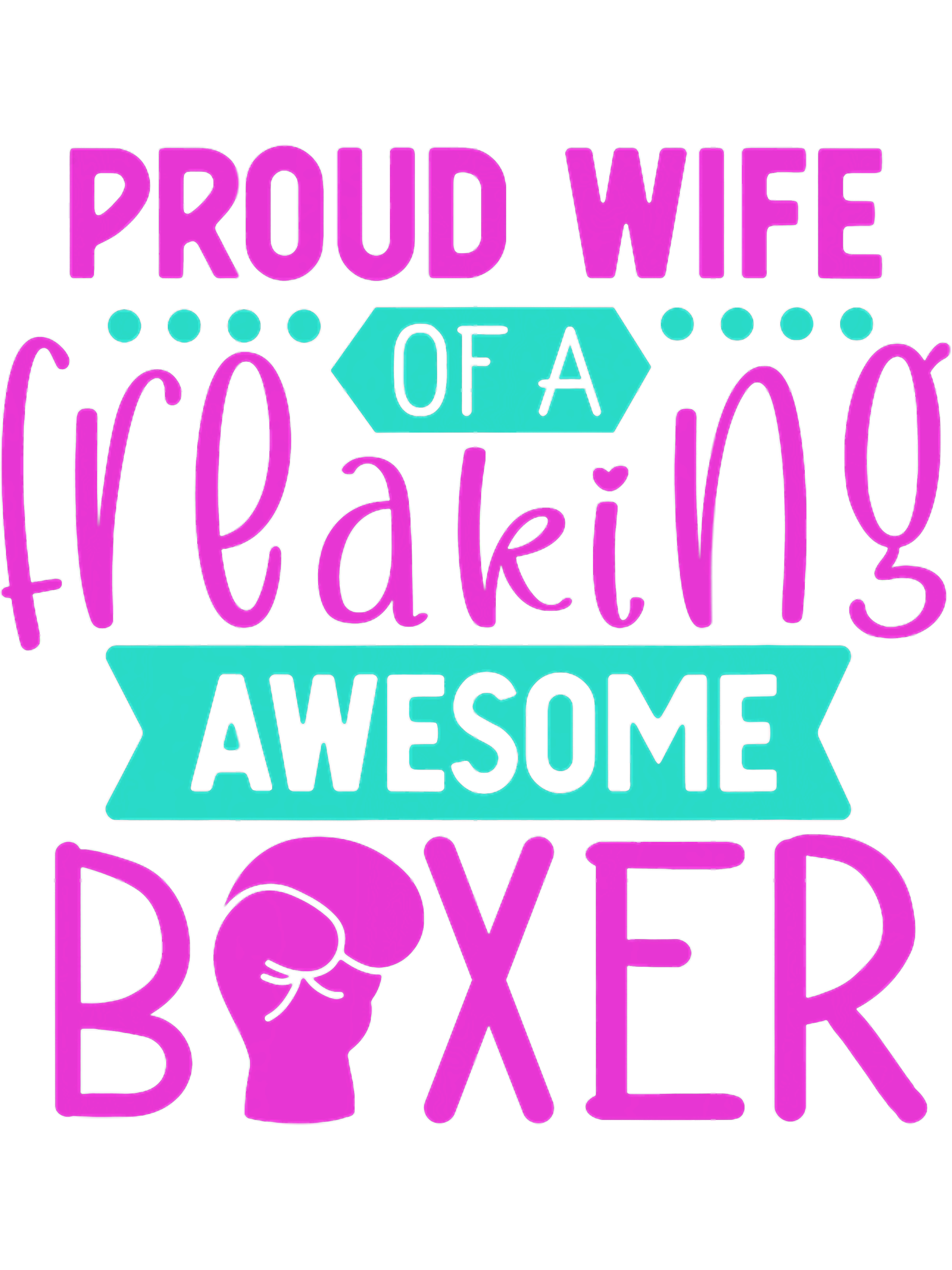 Fitness Boxing Wife for Training Ring 2I Love Kickboxing PNG | Inspire ...