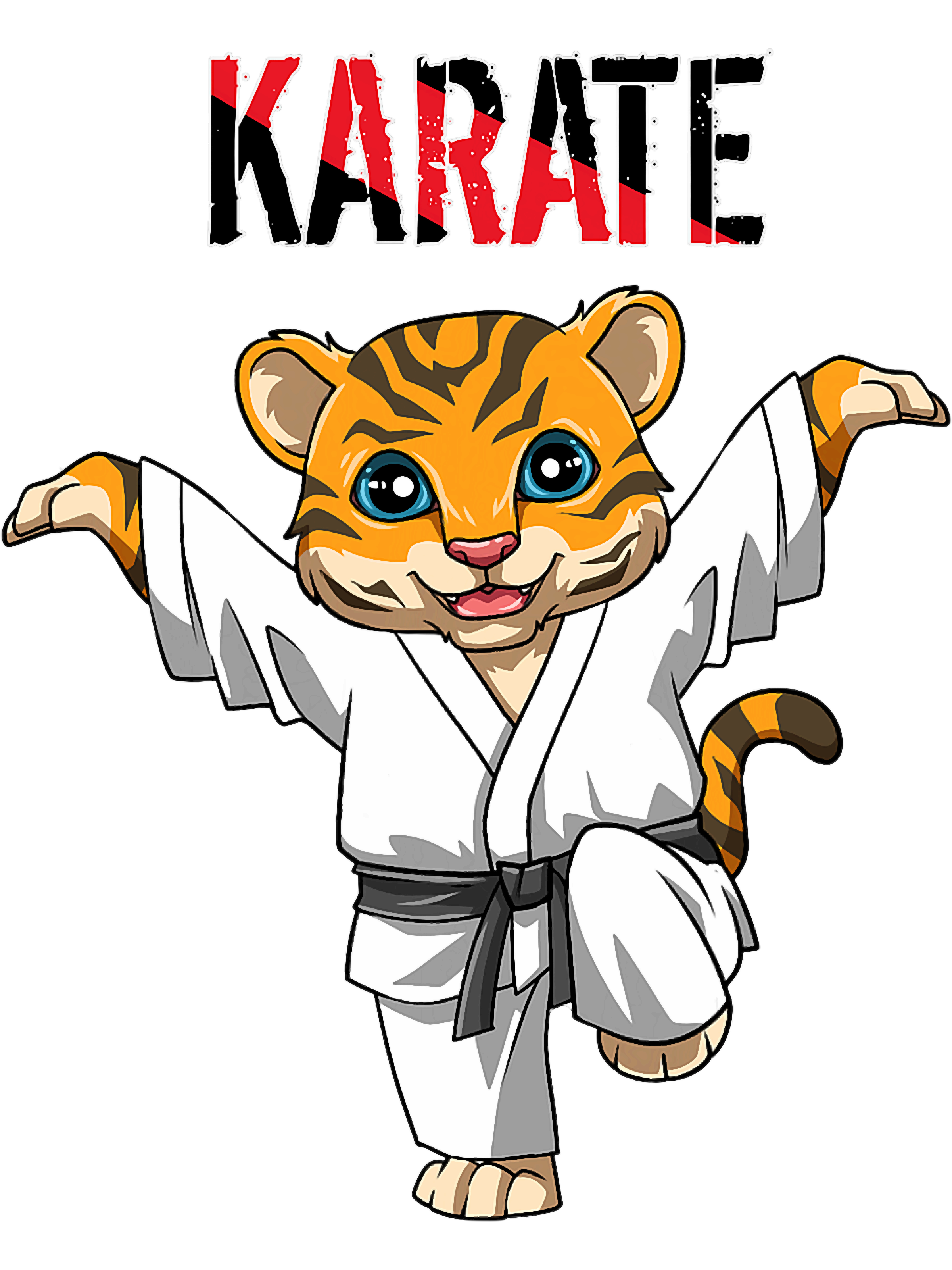 Karate Tiger Crane Kick 2Karate Fighting Martial Arts Tiger | Inspire ...